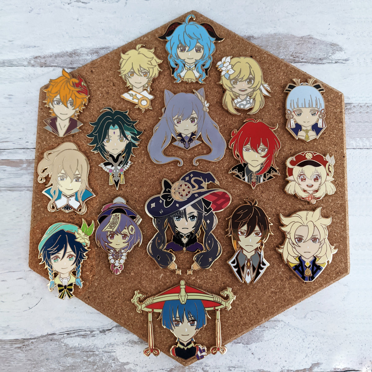Gatcha Guardian Enamel Pin – Sugar [Cubed]³ Studios