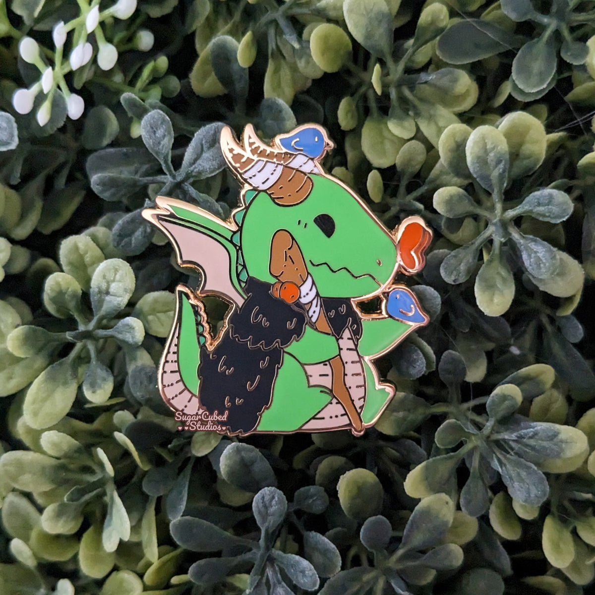 The Draconic Druid - Dragons and Dragons Enamel Pin – Sugar [Cubed]³ ...