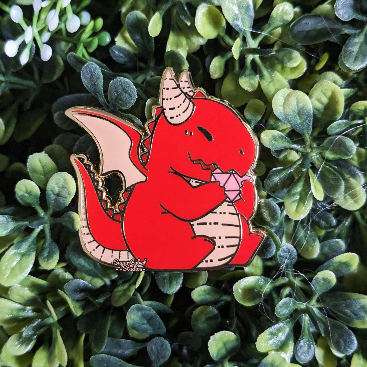 The Draconic Devourer - Dragons and Dragons Enamel Pin – Sugar [Cubed]³ ...