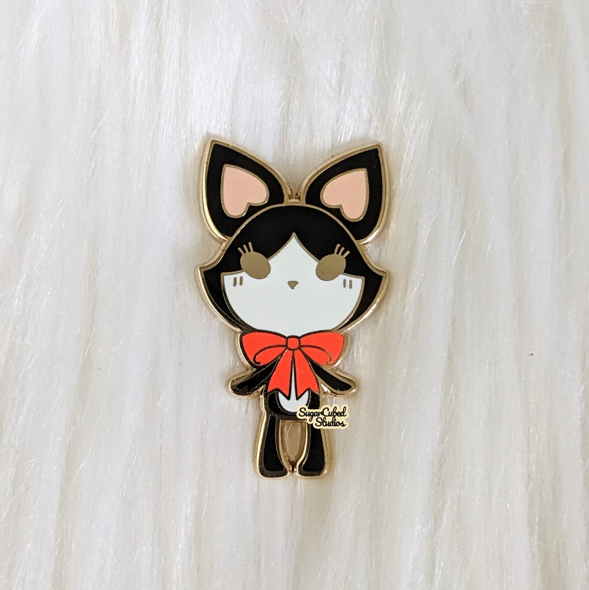 Cait Sith || Minion Madness Series || Enamel Pin – Sugar [Cubed]³ Studios