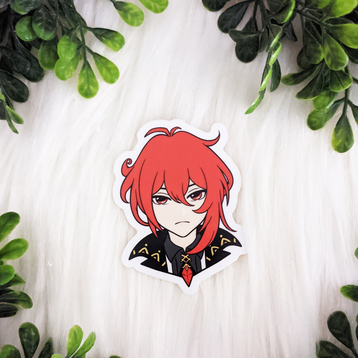 Diluc - Vinyl Sticker – Sugar [Cubed]³ Studios